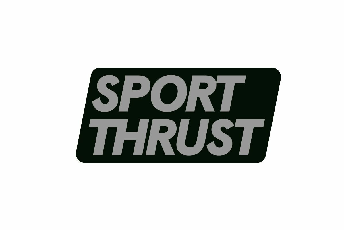 Наклейка на колпак лодочного мотора Tohatsu 9.9 (4 такта) SPORT THRUST.