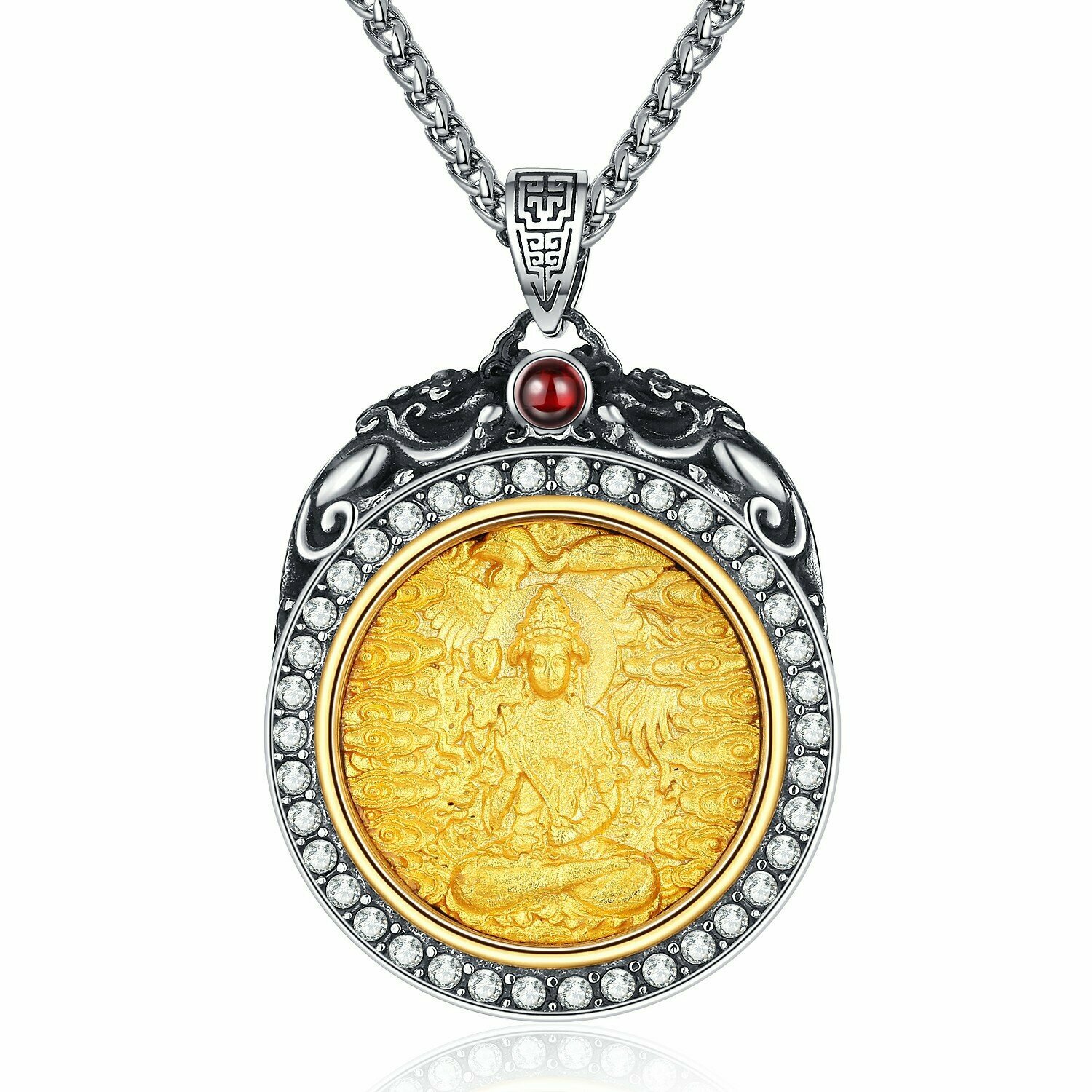 Колье HAO XING, циркон