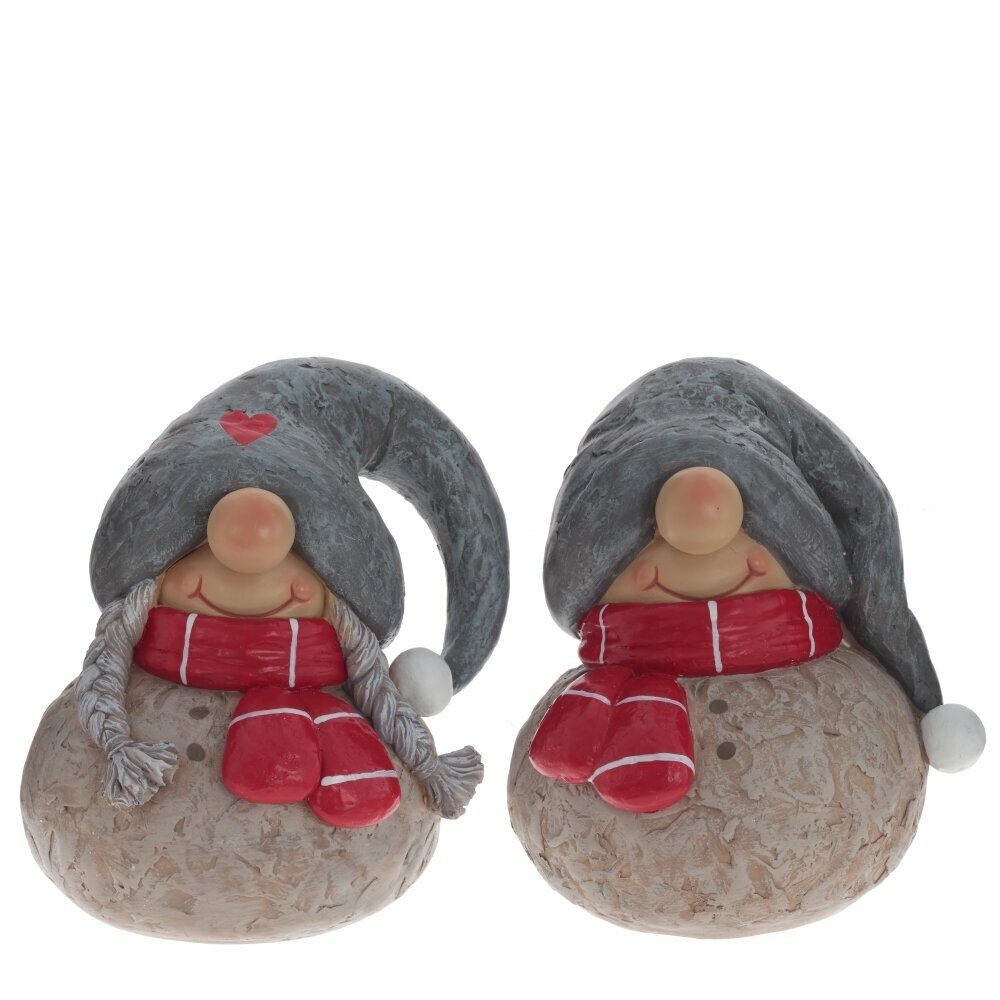 Копилка Гном, 14х13х16,5 см, 1шт из 2х видов KSM-806580