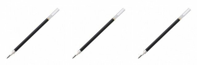Pilot Стержень гелевый, черный, 110 мм, 0,5 мм, 3 уп