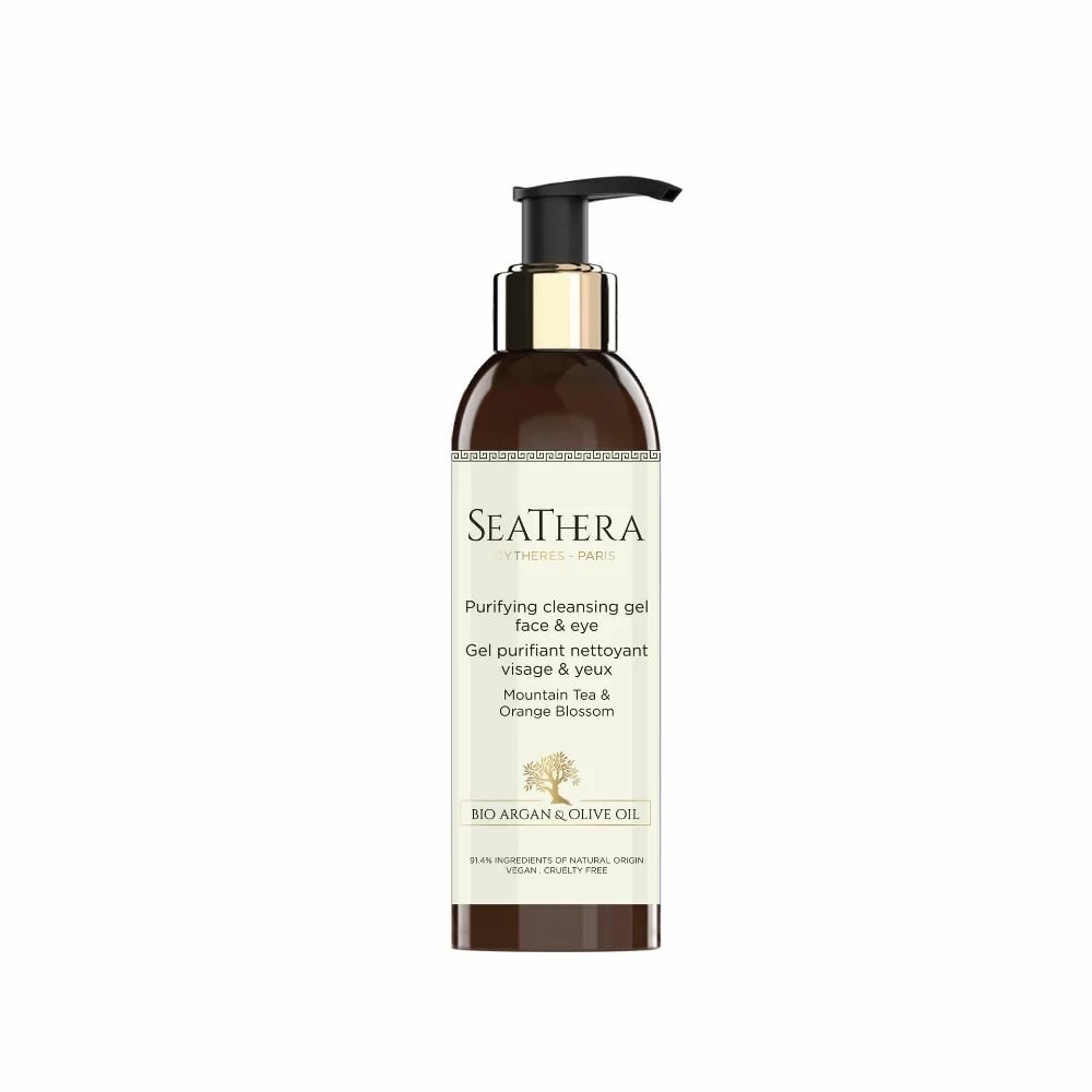 SEATHERA Гель для умывания Purifying Cleansing Gel Face & Eyes