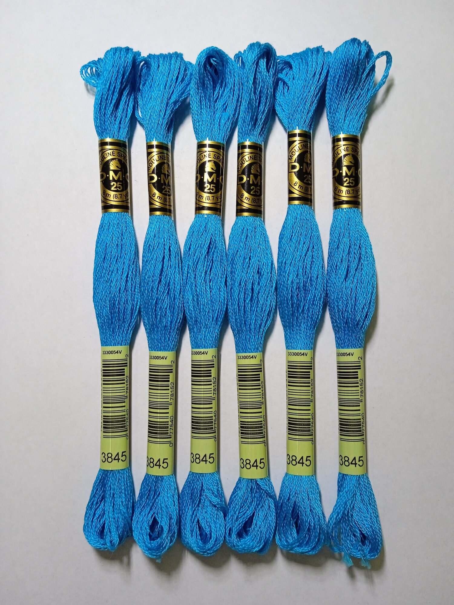 Набор ниток мулине, 8 м, 6 шт DMC-3845_6