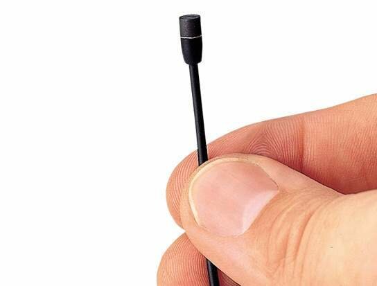 Петличный микрофон Sennheiser MKE 2-5 GOLD-C, микрофон чёрного цвета, разъем LEMO