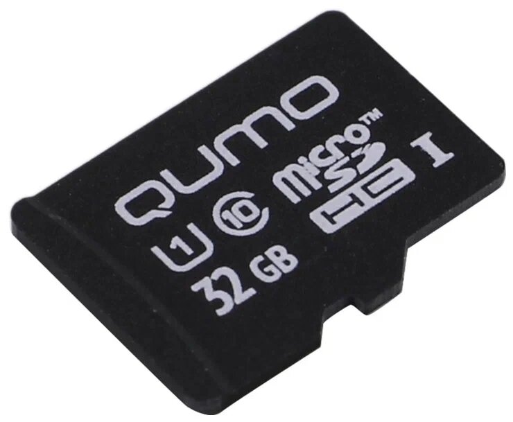 Флеш карта MicroSDHC 32GB QUMO Class 10 UHS I no adp