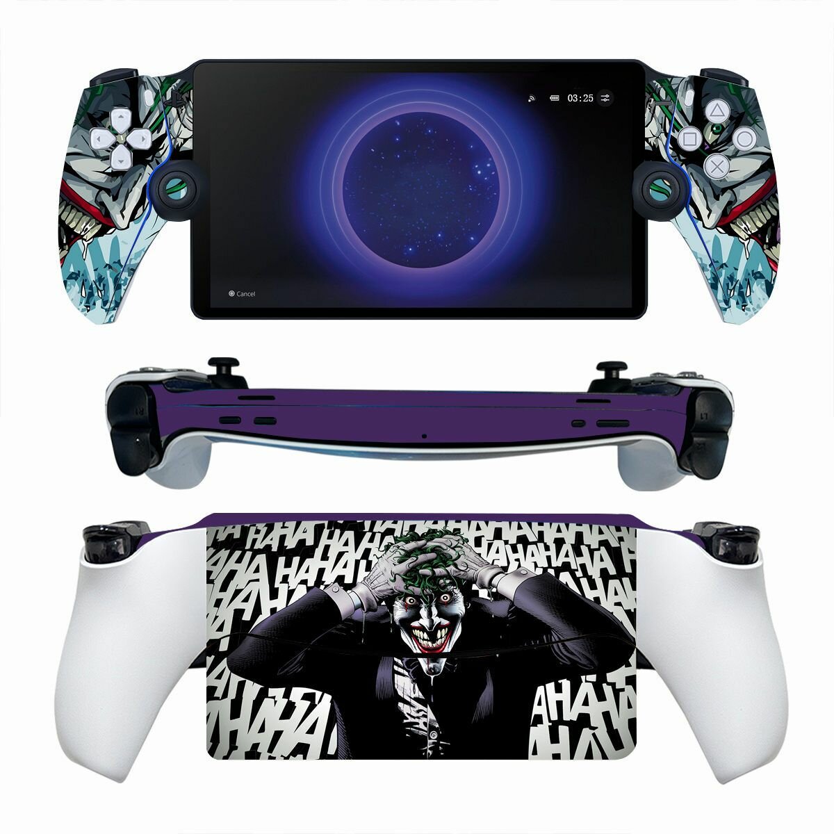Наклейка/защитная плёнка для Sony PS Portal NO. 0105, Джокер, наклейка на игровую консоль