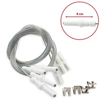 Комплект свечей электроподжига для газовой плиты Ariston (Аристон), Indesit (Индезит) 4 шт WC160A