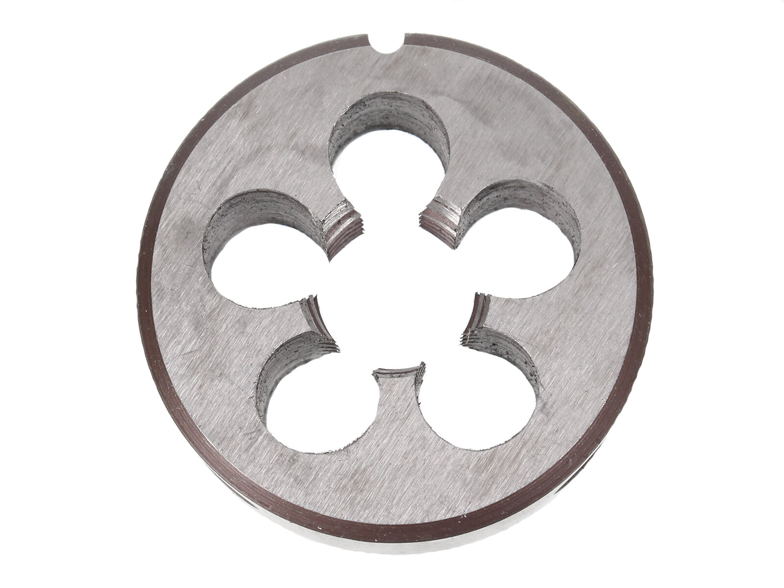 Плашка М14х1.75 D-38 мм ANROKEY, инструментальная сталь, 1шт