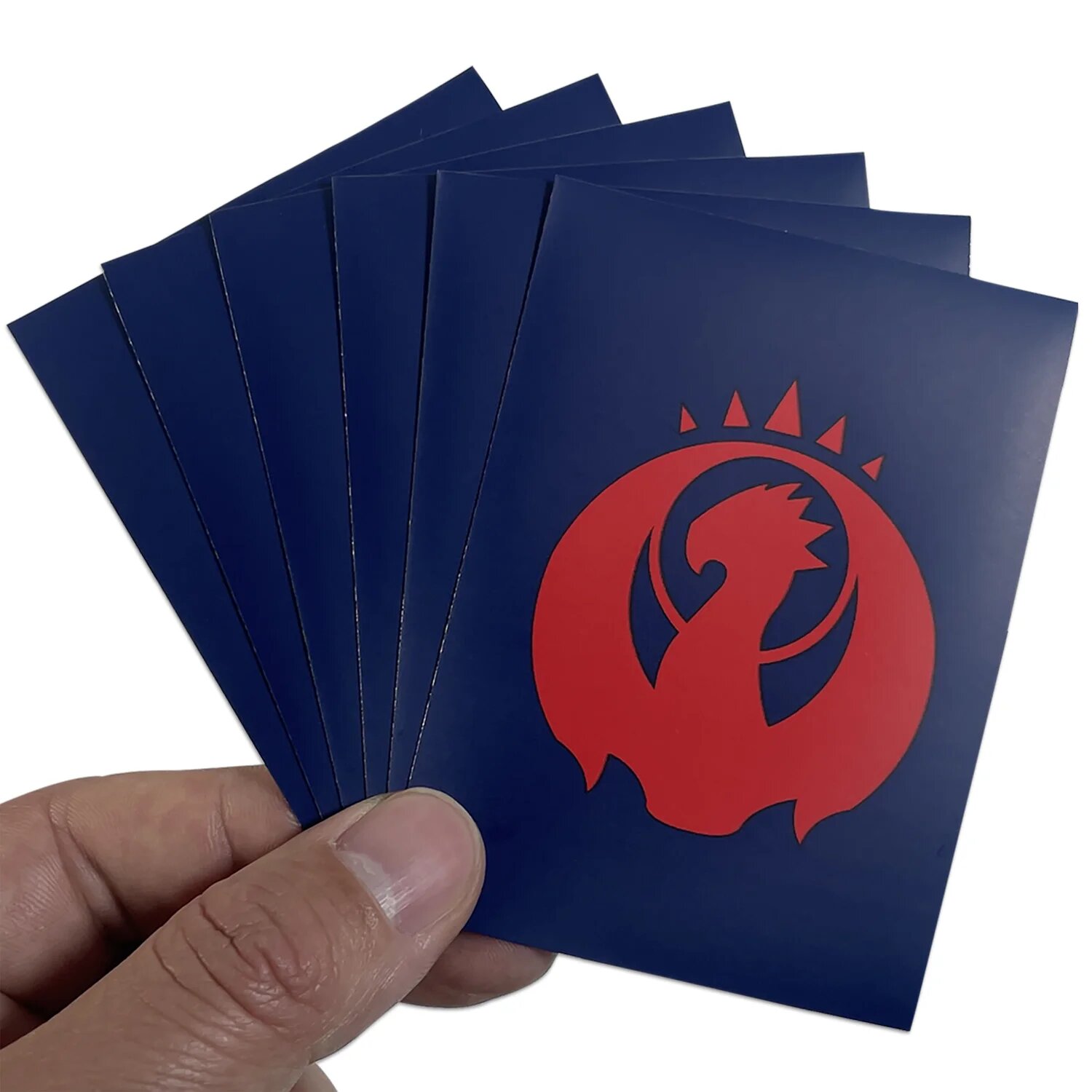 Защитные рукава для карт Izzet, темно-синие, 60 шт