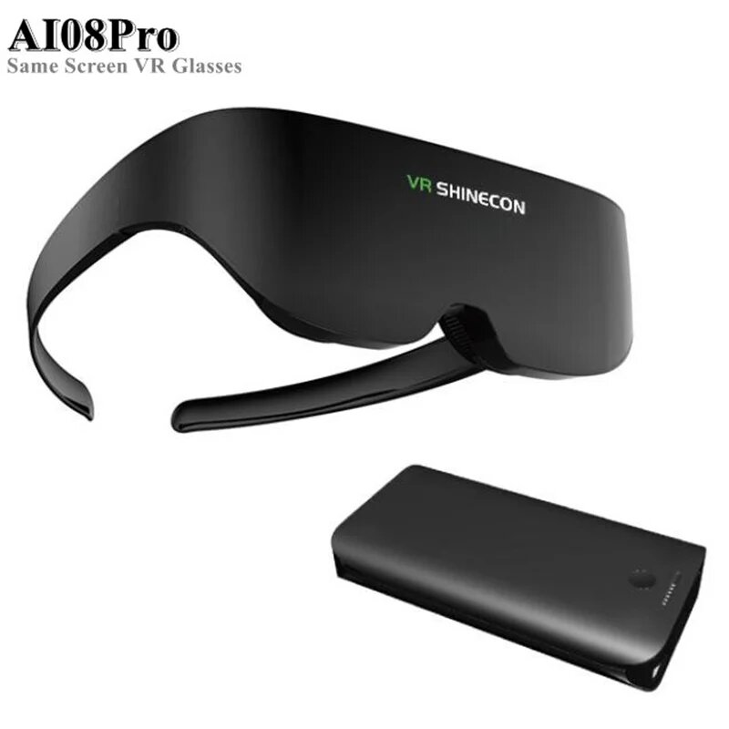 3D-очки "Smart Glasses" 20M 100-дюймовый гигантский экран IMAX, гарнитура VR, одновременный экран, стерео-кинотеатр, виртуальная реальность, VR-очки для смартфона и ПК