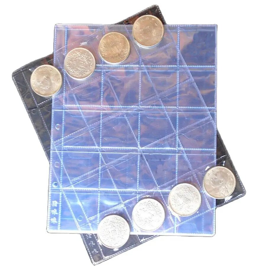 Альбом для монет на 200 карманов, 10PCS
