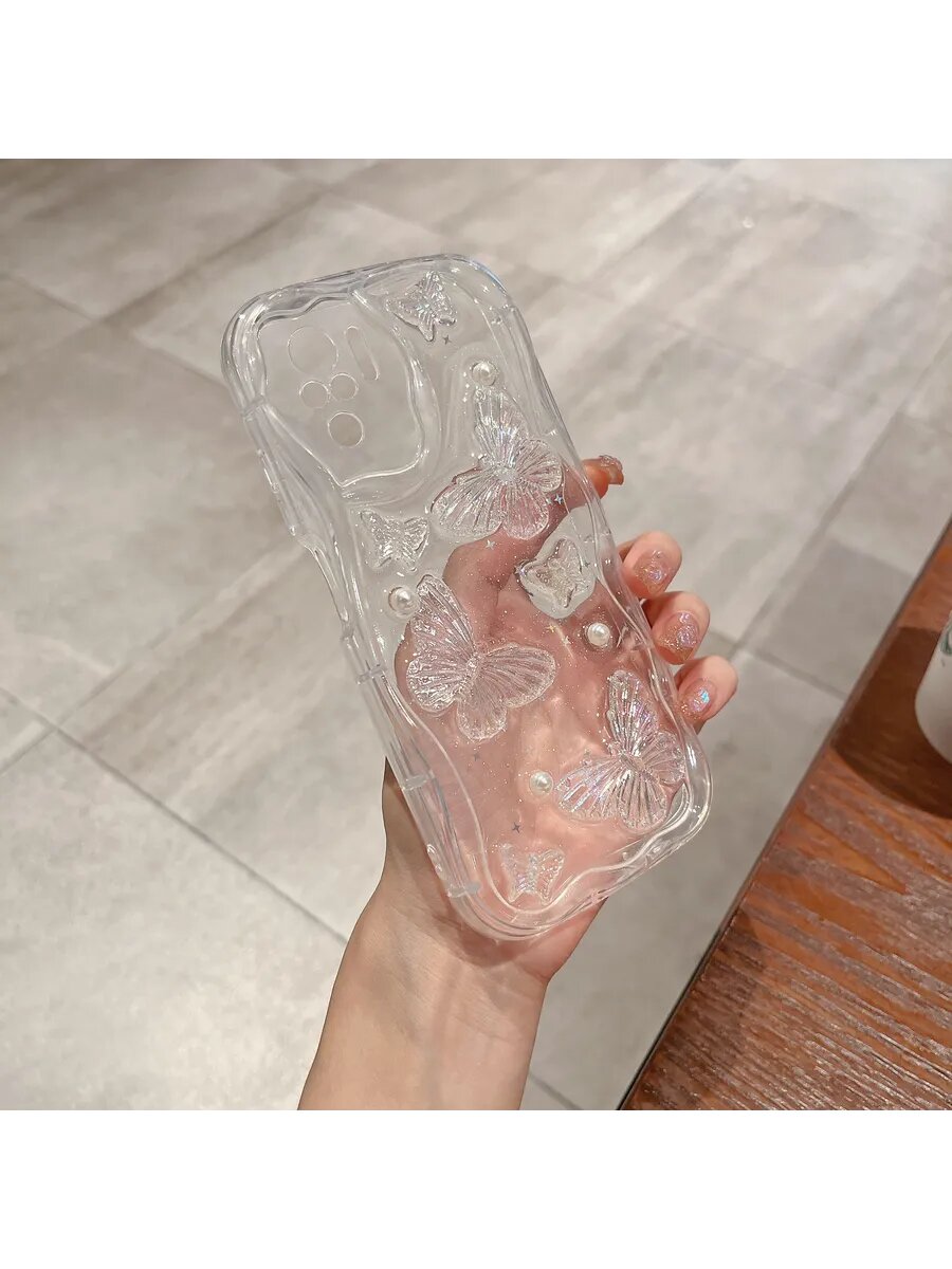 Прозрачный чехол на Xiaomi Redmi Note 10 4G/10S/Poco M5S, защита камеры