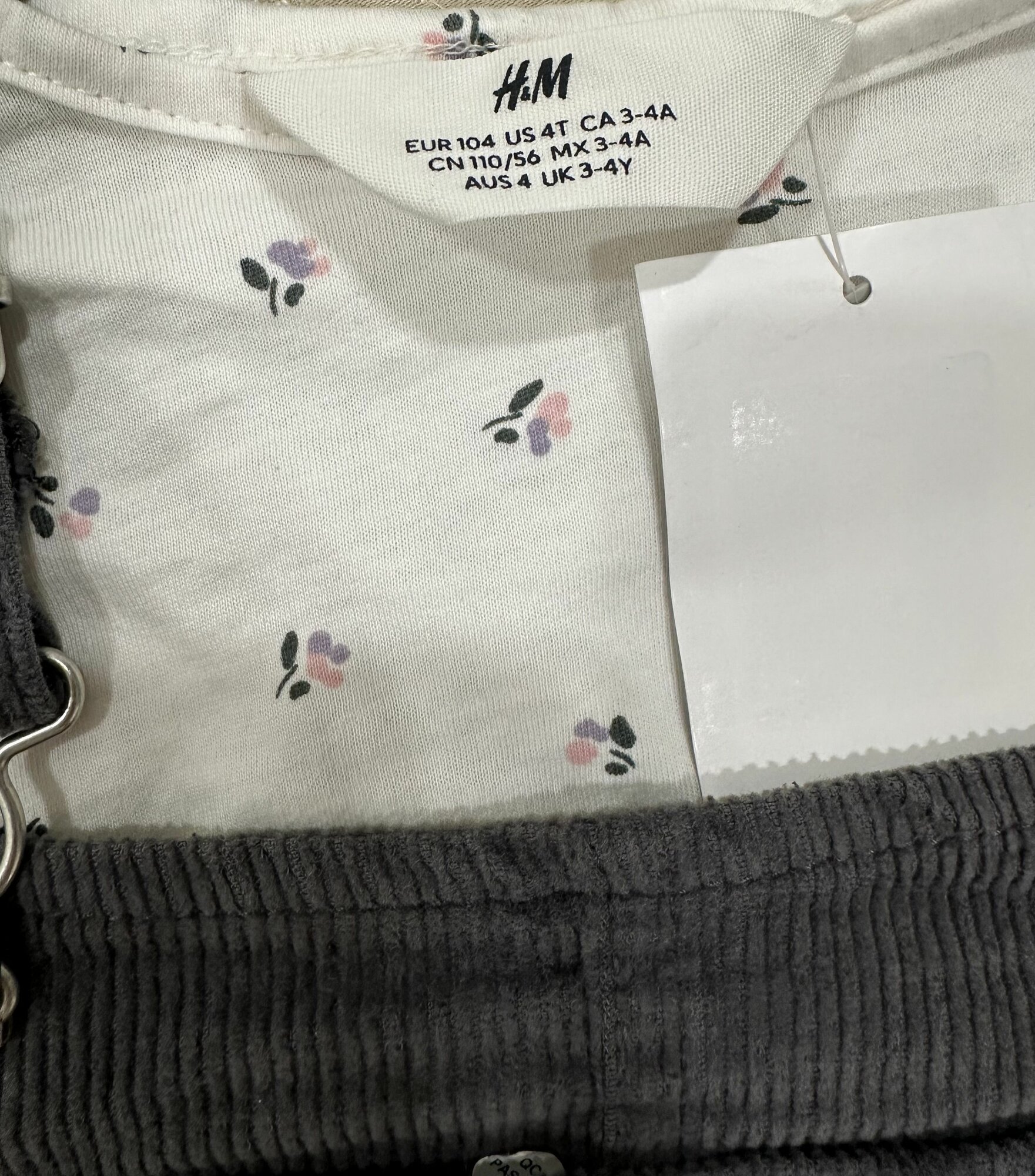 Комплект одежды H&M, размер 3-4 года, разноцветный — фото 1