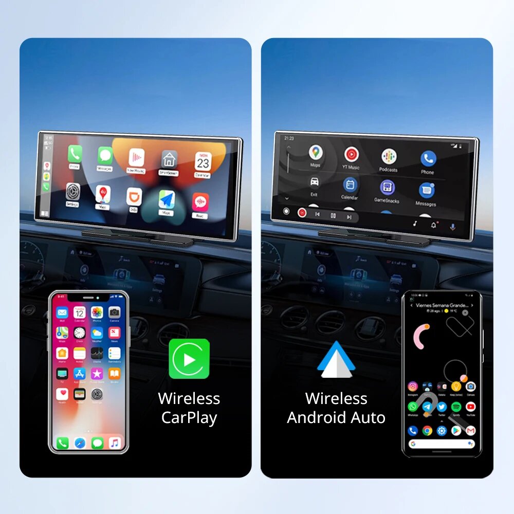 11.26" Автомагнитола CarPlay IPS сенсорный экран — фото 1