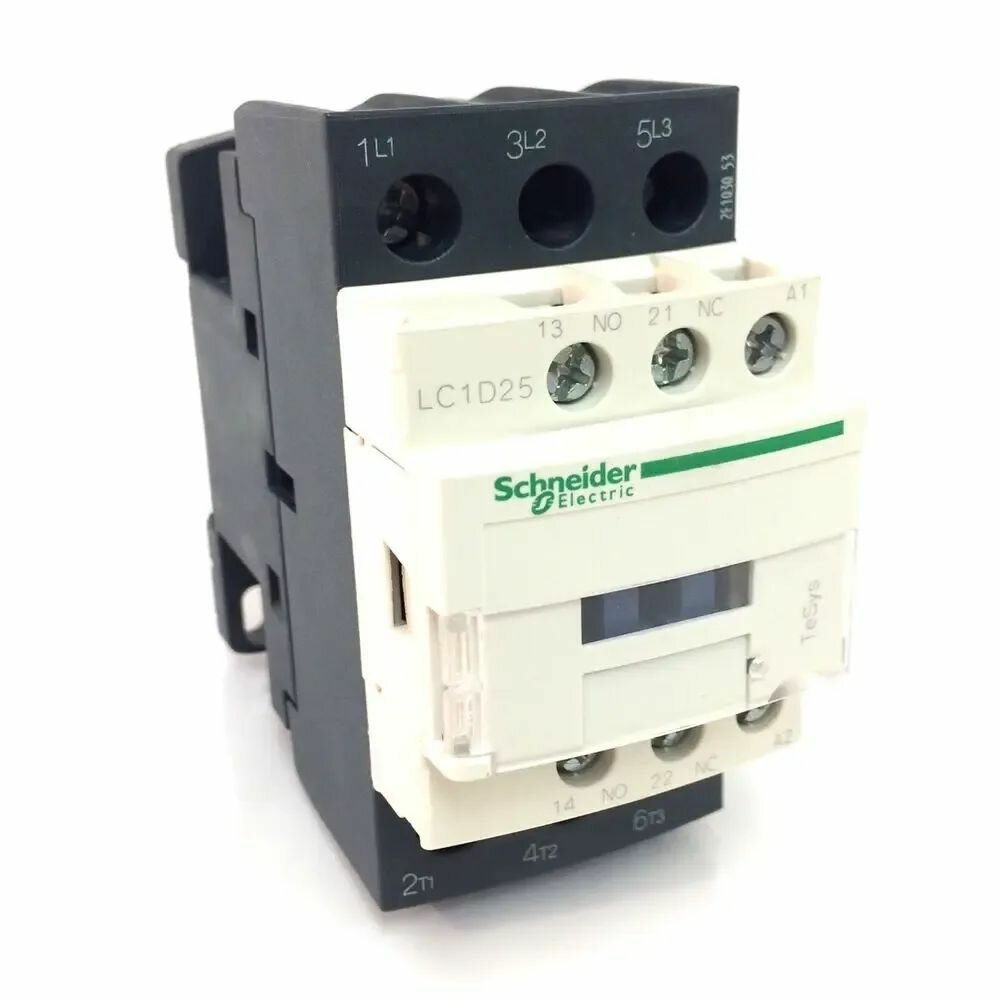 LC1D25N7 Telemecanique Контактор 25A, 3п, Кат: 415V 50/60Hz.