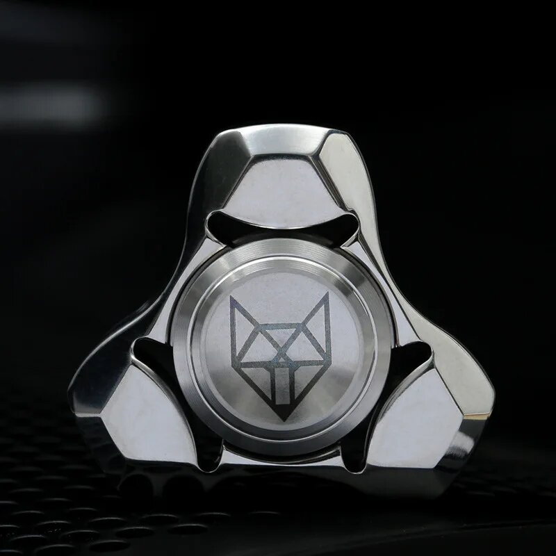 Спиннер Fidget Fox R188 серебристый из нержавеющей стали