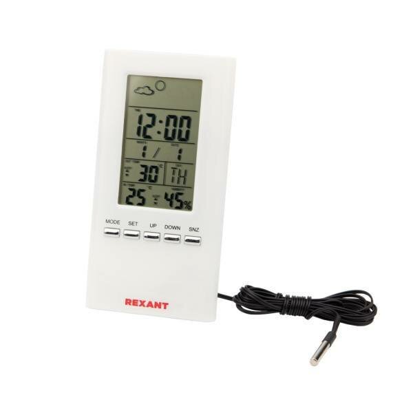Метеостанция комнатно-уличная S3331SC с проводным датчиком REXANT