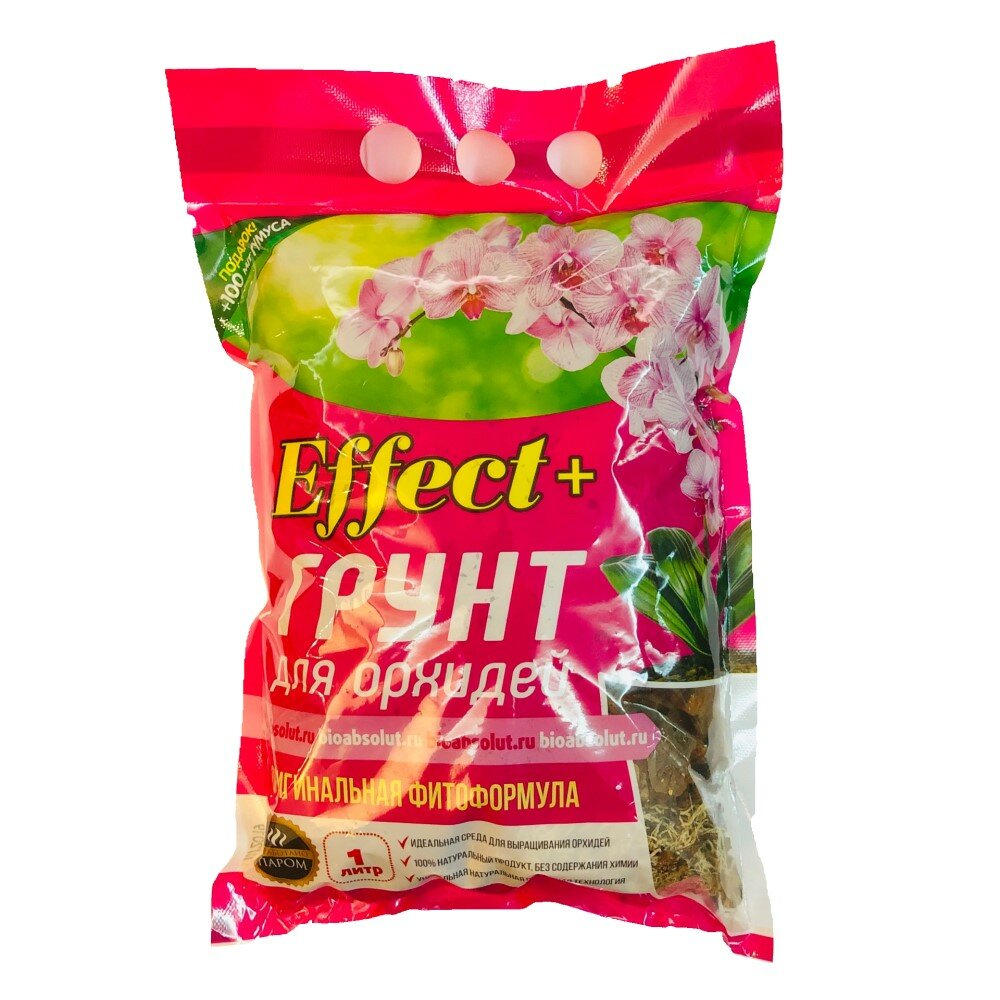 Грунт для орхидей классический 1 литр "Effect+"