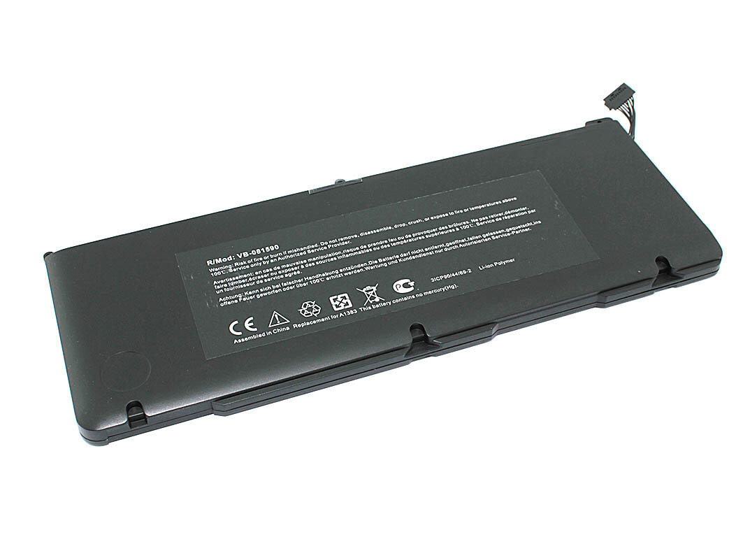 Аккумулятор OEM (совместимый с A1297) для ноутбука Apple MacBook Pro 17-inch A1297 10.8V 95Wh (8500mAh) черный