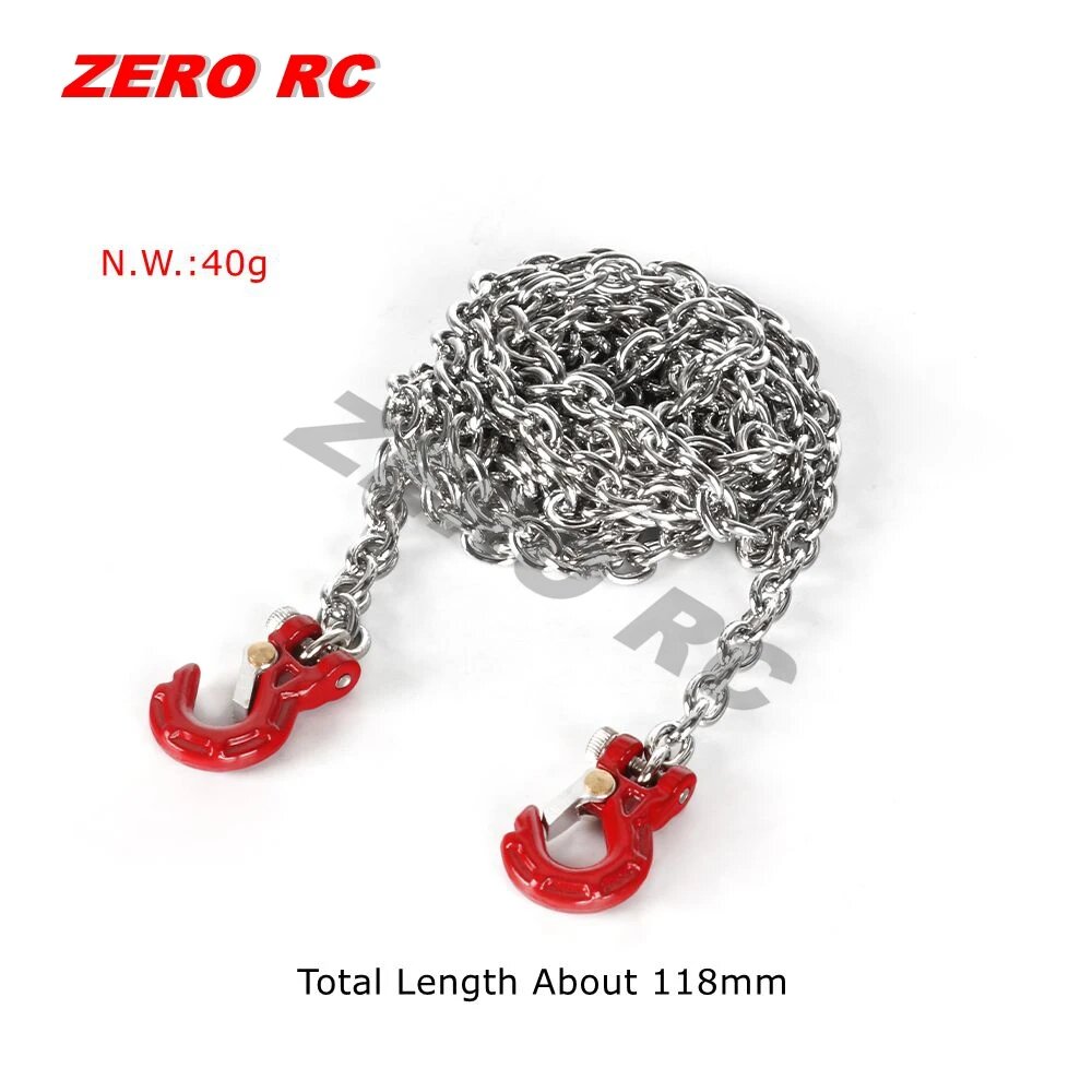 Цепь буксировочного крюка для RC грузовиков, цвет: Tow Hook Chain
