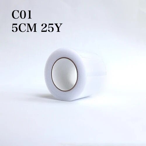 Тюсь C01 Белый 5см 25 ярдов