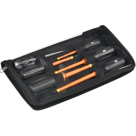 Набор диэлектрических отверток Iek Т3 6шт ARMA2L 5, A2L5-NS30-T3-06