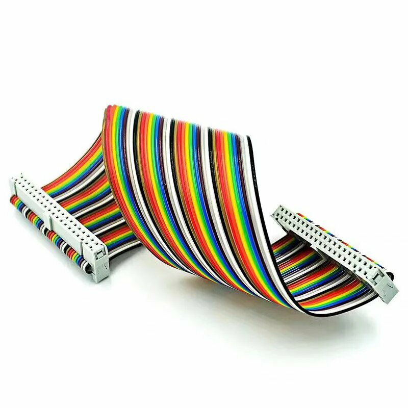 Кабель GPIO 40P, цветной