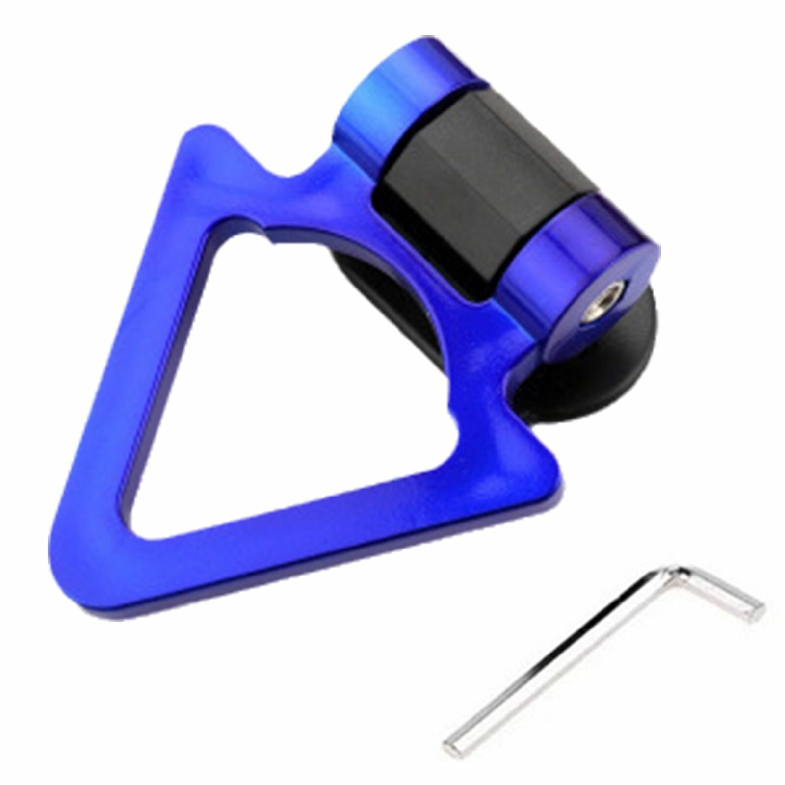 Универсальное красное кольцо в форме автомобильного фаркопа, декор, наклейка на бампер, прицеп, украшение, АБС-пластик, авто буксирные крюки