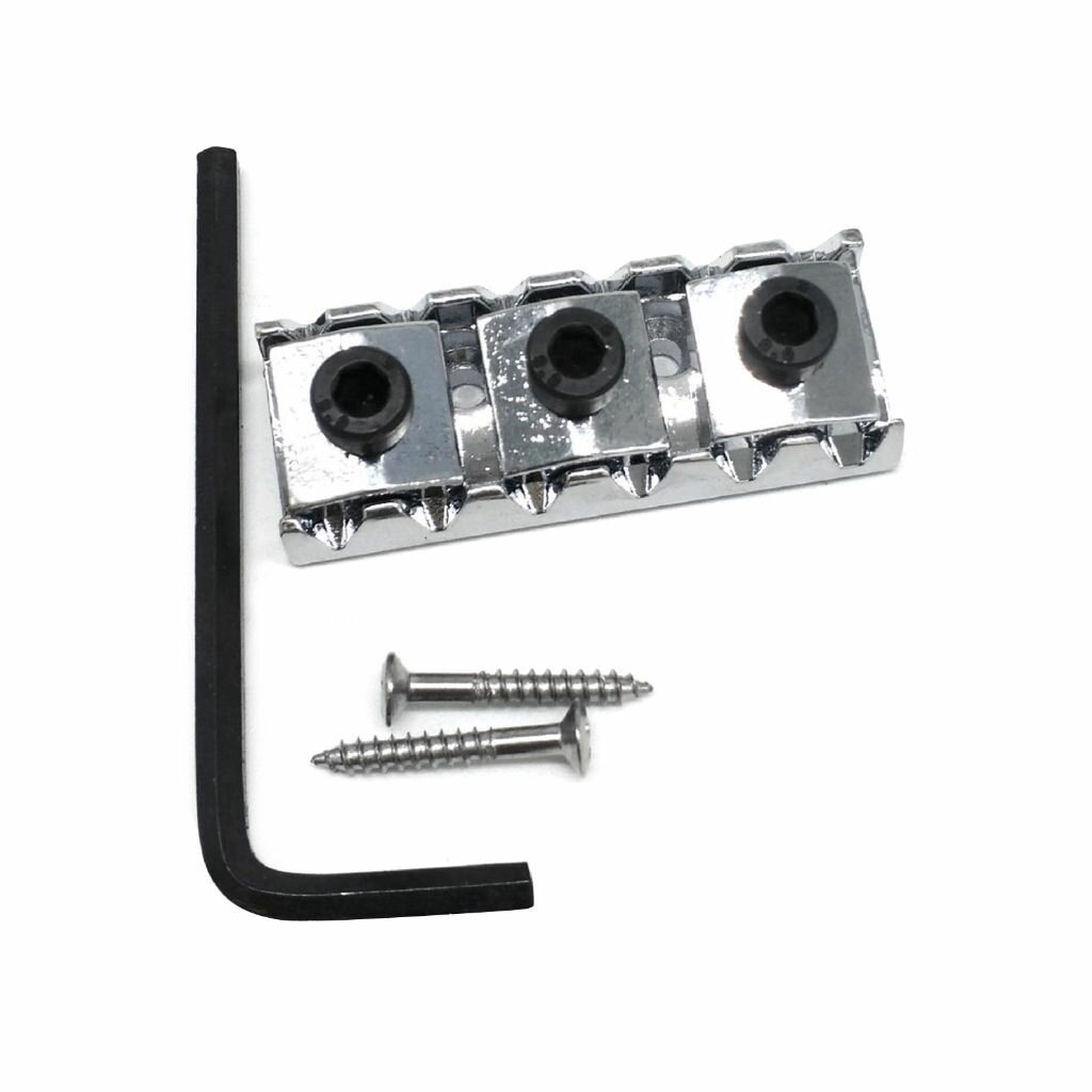 Замок для струн гитары из цинкового сплава с крепежом для Floyd Rose