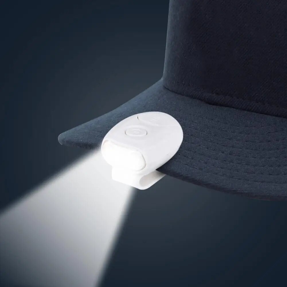 Фонарь на кепку White, Mini 3 LED