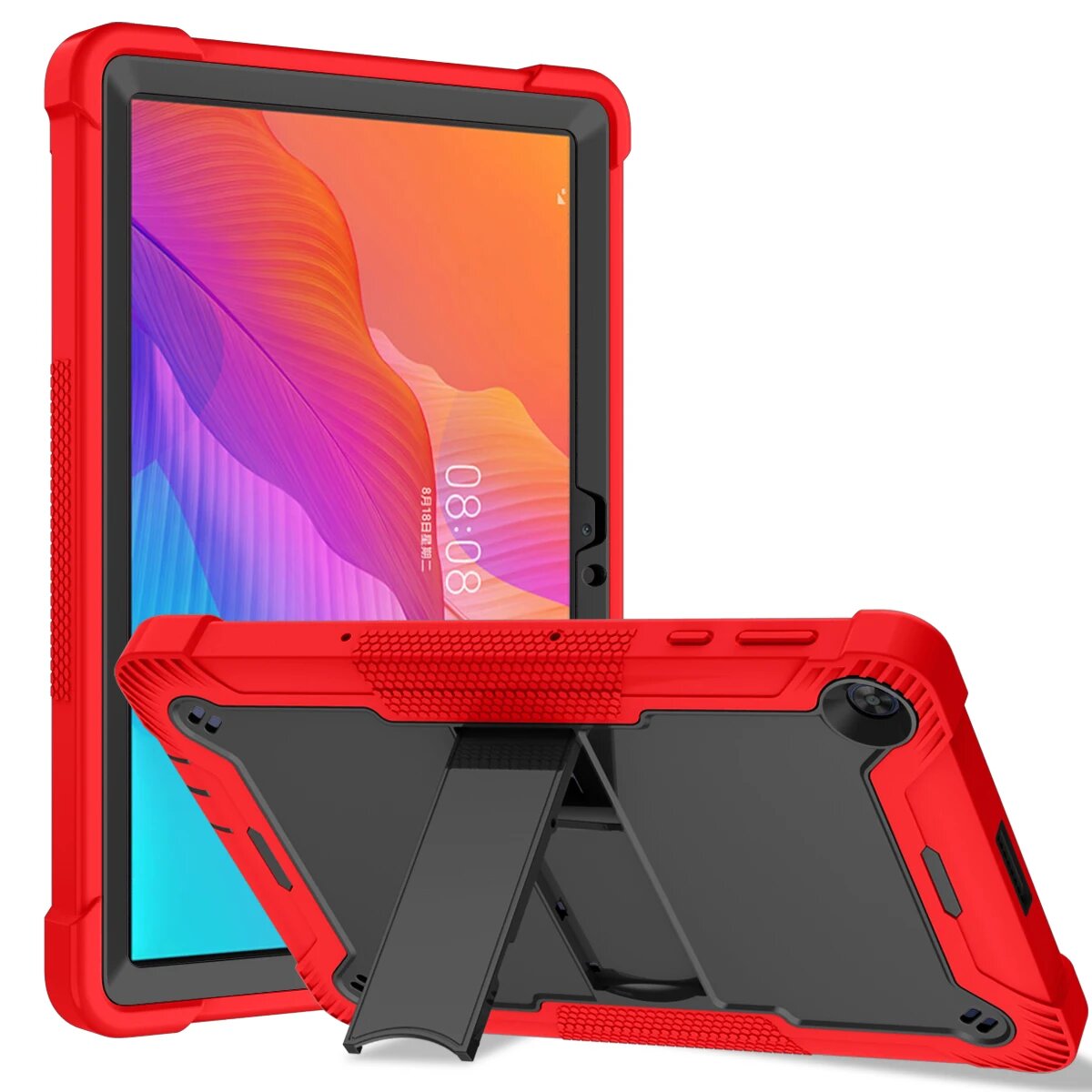 Красный чехол-подставка для Huawei MatePad C5e 2022