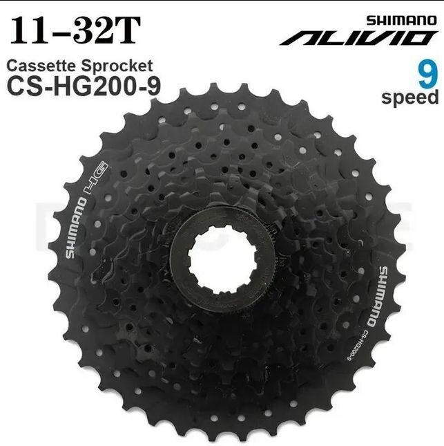 Кассета для велосипеда Shimano CS-HG200 9ск 11-32T