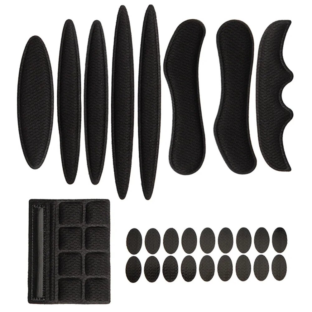 Пенопластовые прокладки для шлемов 27 шт. Черный, Black 27pcs