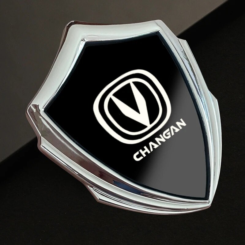 Эмблема на капот Changan Silver Black для CS15 CS35 CS55 CS75 CS95
