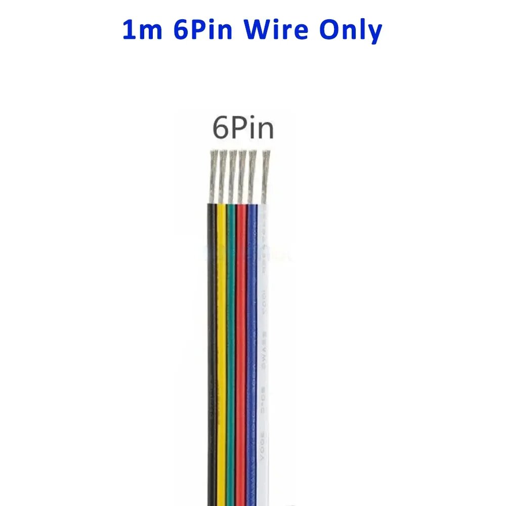 1м 6Pin провод для светодиодной ленты