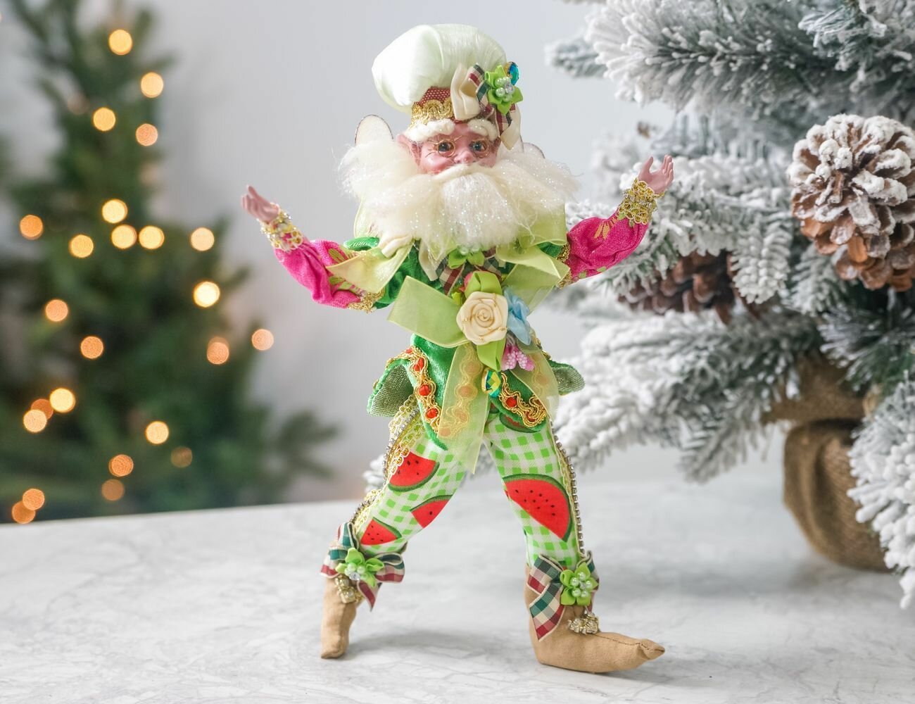 Коллекционная кукла эльф лудде - скоро лето, 28 см, Mark Roberts MR51-37248