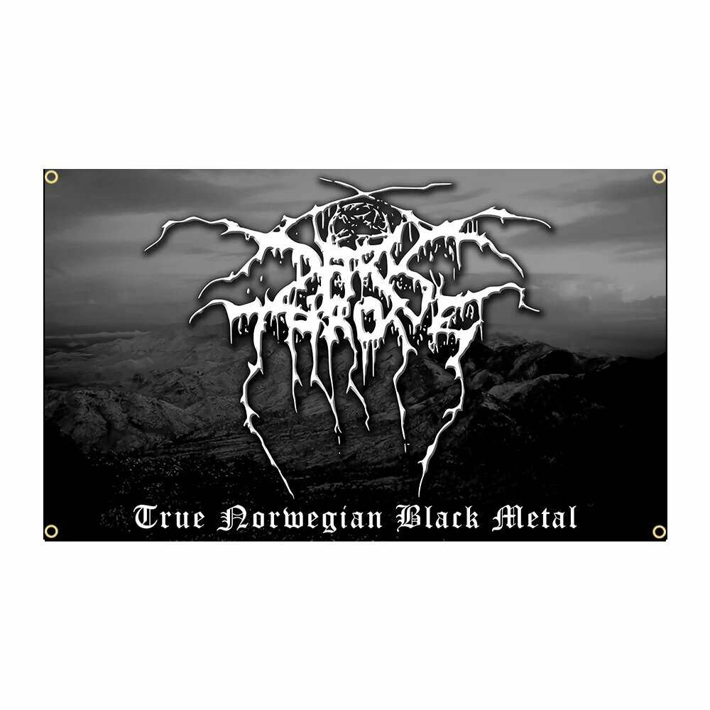 Флаг Darkthrone True Norwegian Black Metal 60 х 90 см, CT22093011