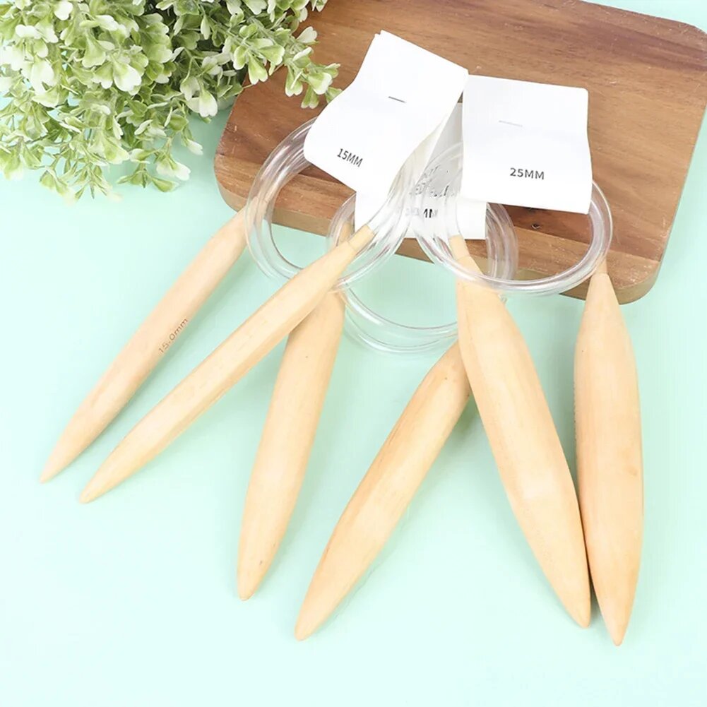 Деревянные круглые спицы с пластиковой трубкой 15 мм, 20 мм, 25 мм 20mm