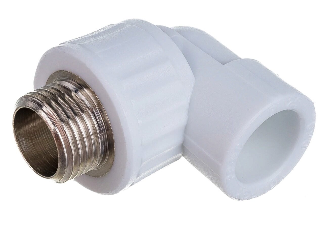 Полипропилен PRO-AQUA угольник д-20 на штуцер 1/2 PA27008P VALFEX 10126020