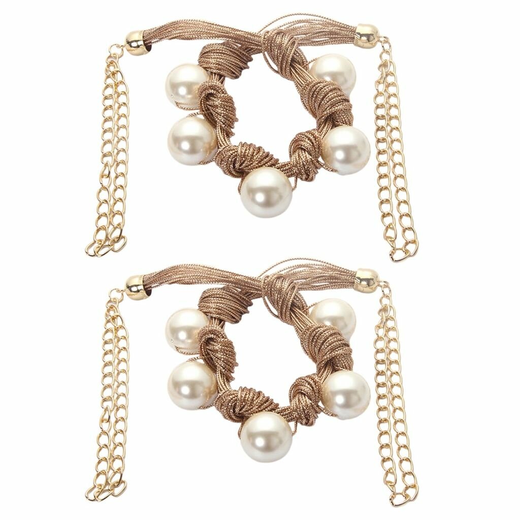 Шнуры для штор с жемчугом