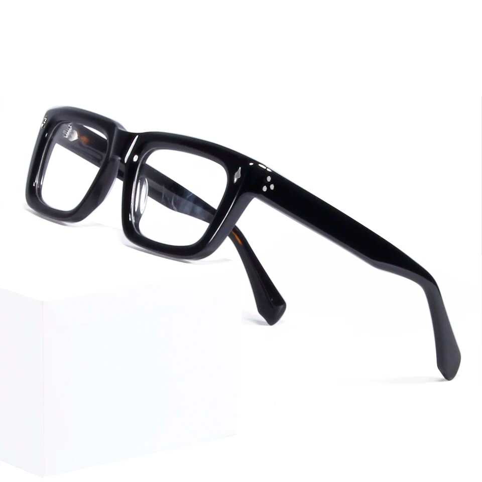 Очки прямоугольные ESNBIE Black TORTOISE для зрения