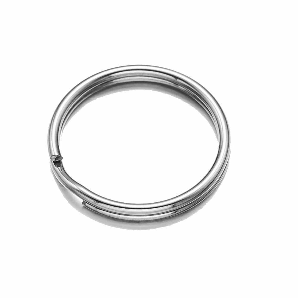 Кольца для ключей из нержавеющей стали 50 шт. 10mm