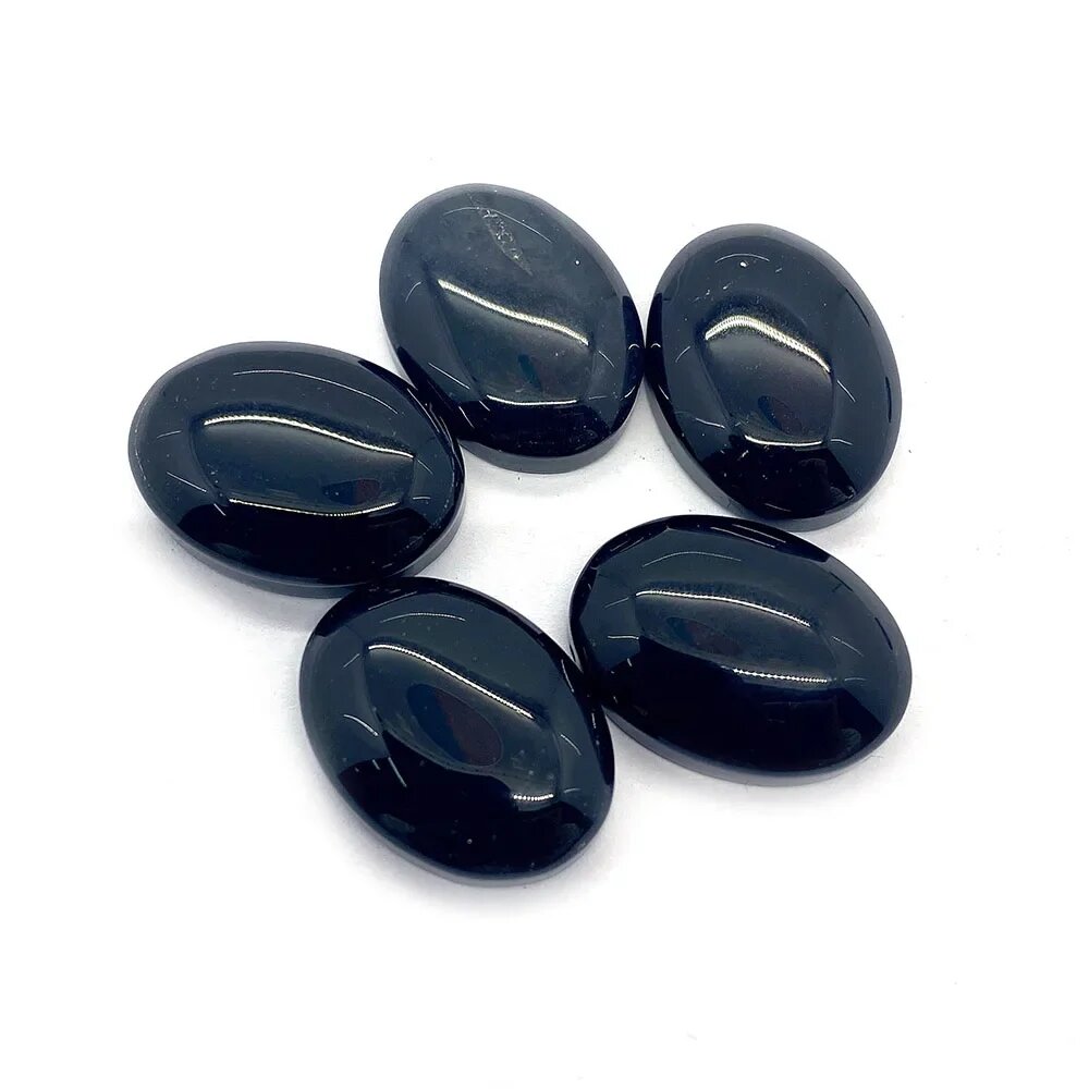 Бусины из натурального камня: авантюрин, сердолик, оникс Черный, Black Onyx