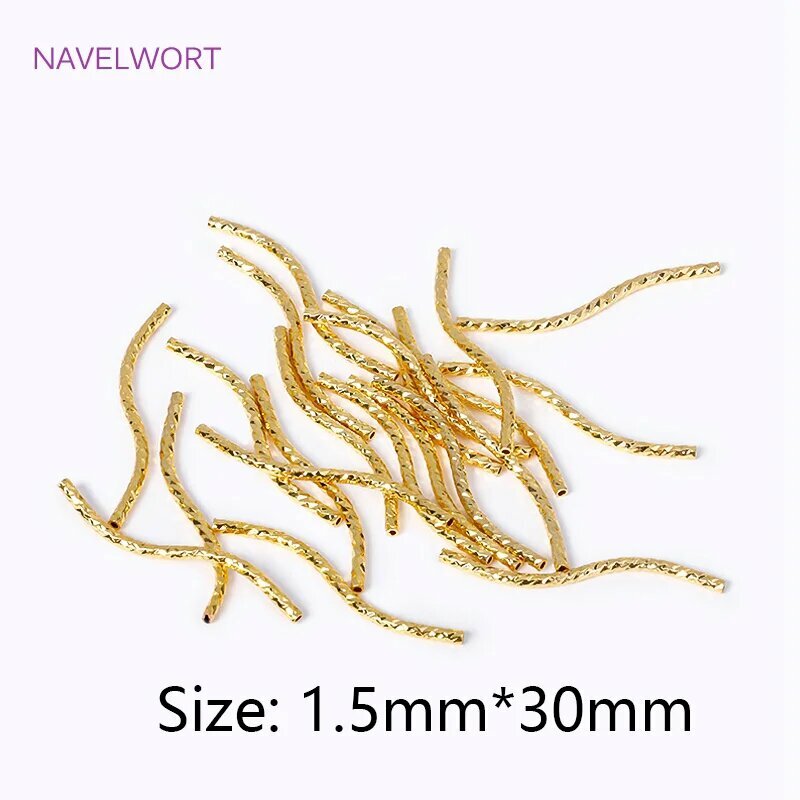 Комплект фурнитуры NAVELWORT, 30 шт, 18K позолота, 30 мм