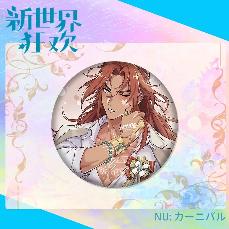 Брошь Eiden Yakumo, Карнавал, Metal color: 10