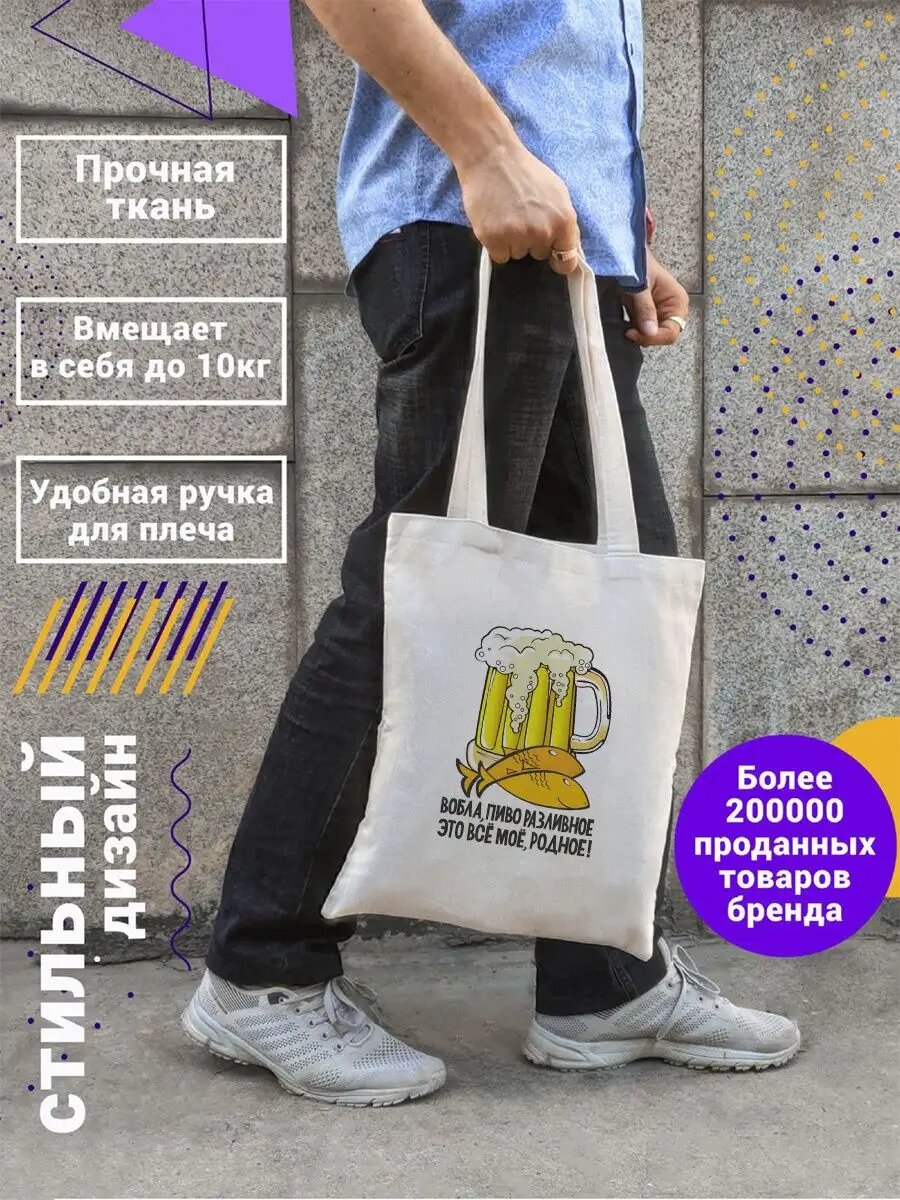 Сумка шоппер CoolPodarok