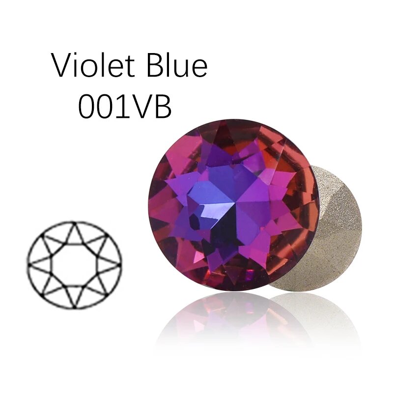Кристалл Astrobox 27 мм Violet Blue, 1 шт