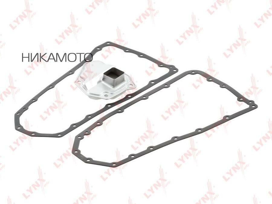 LYNXAUTO LT1075 Фильтр АКПП с прокладкой NISSAN QASHQAI 2.0/TEANA II 2.5/X-TRAIL 2.0