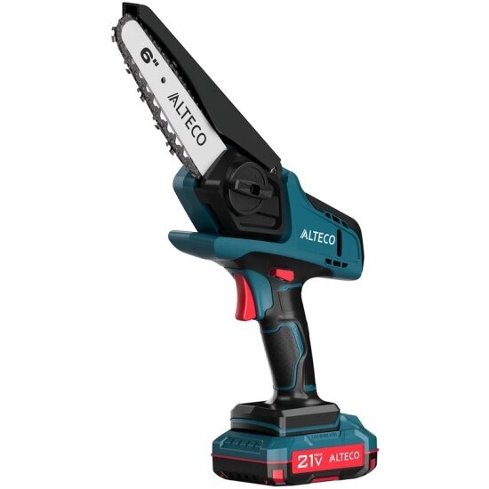 Цепная мини-пила аккумуляторная Alteco CMС 21-15