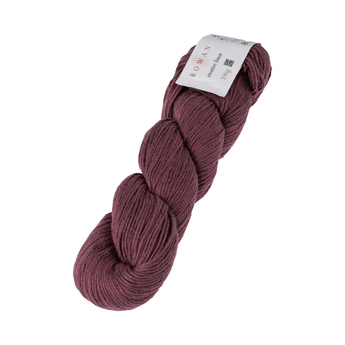 Creative Linen /Креатив Лен/ пряжа Rowan, 9802143 (631, raspberry (малина), красный)