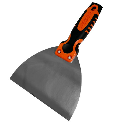 Шпатель-лопатка 100 мм, 2К ручка DECOR 318-0100